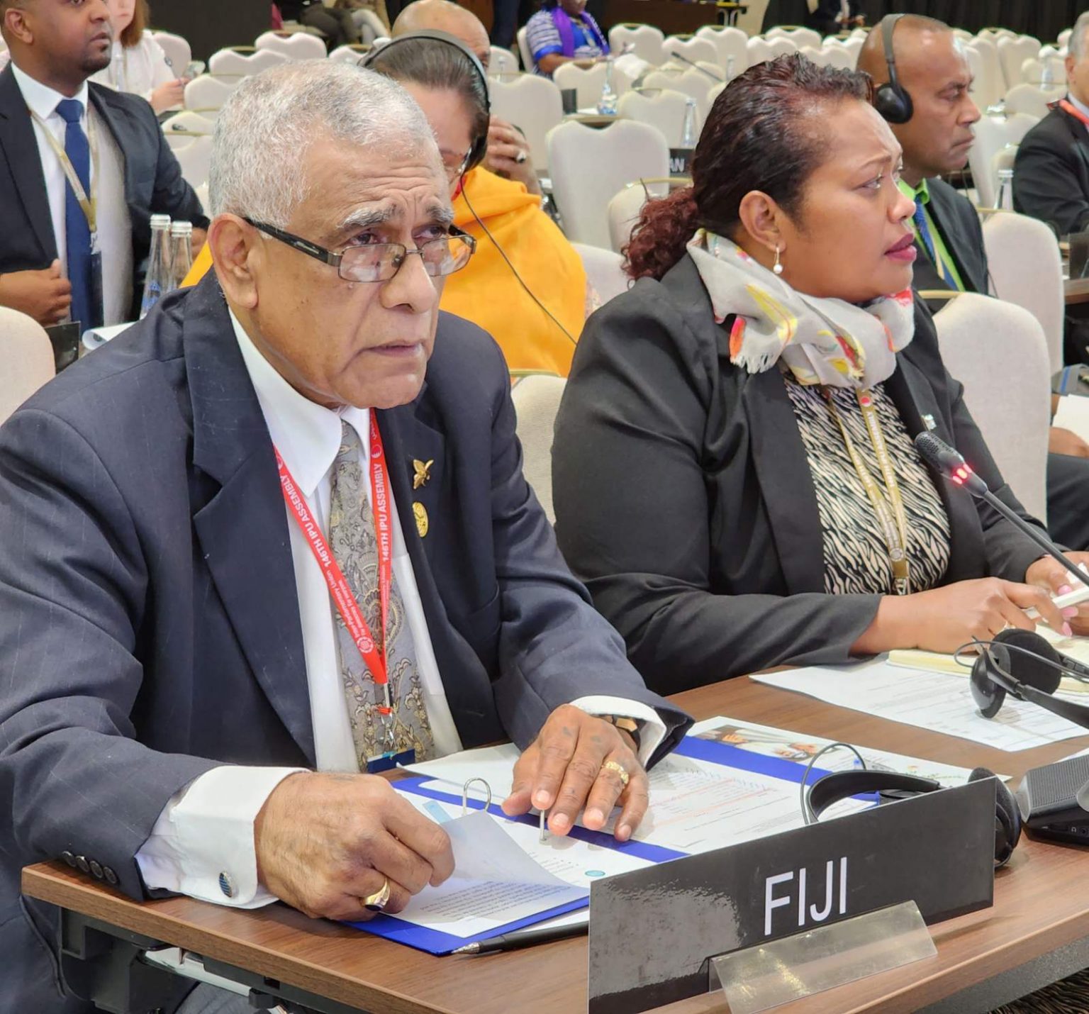 Fiji Parliament Delegation at the 146th IPU Assembly - Parliament of ...