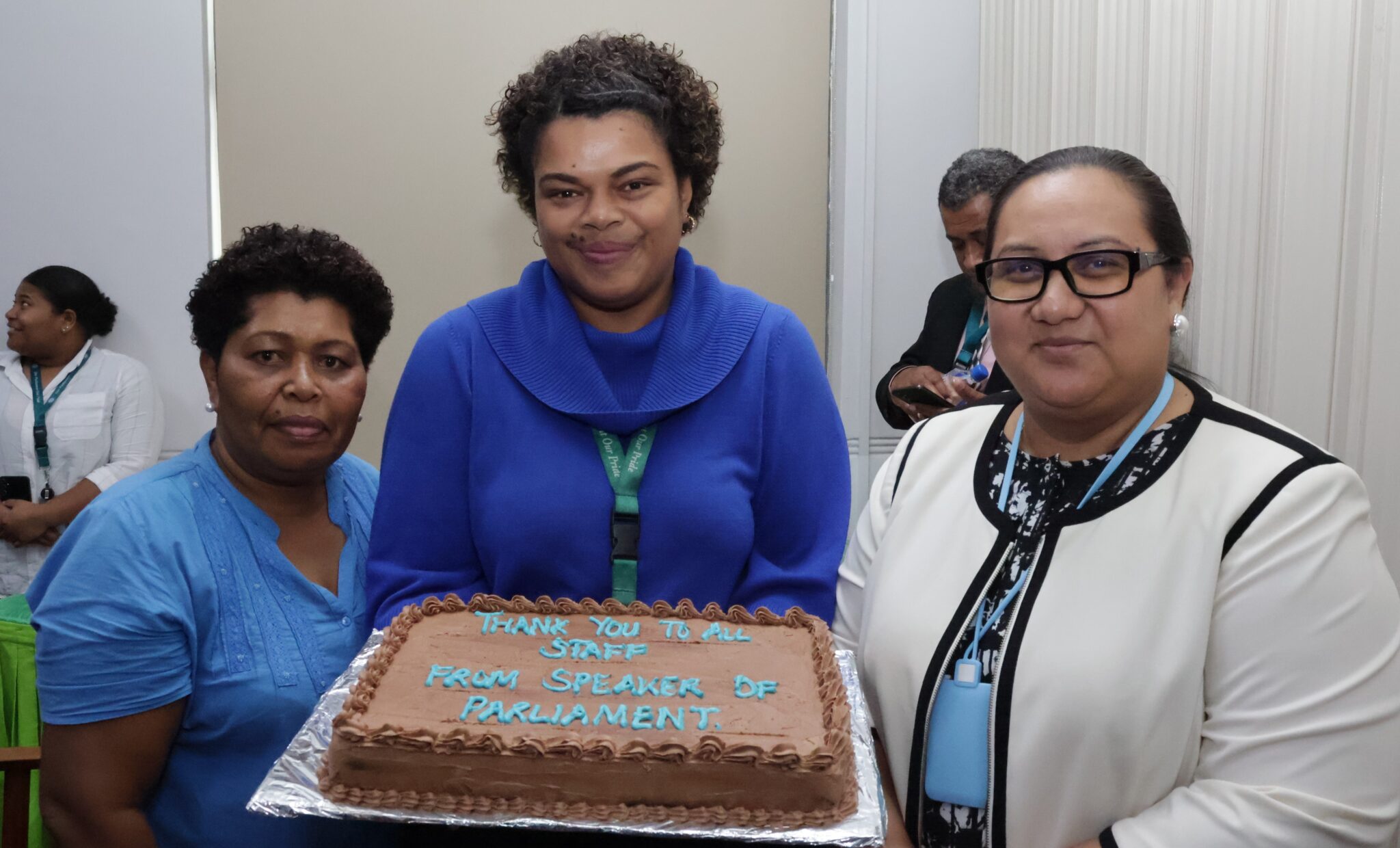 Speaker thanks staff for the successful Opening of the 2025 Session of ...